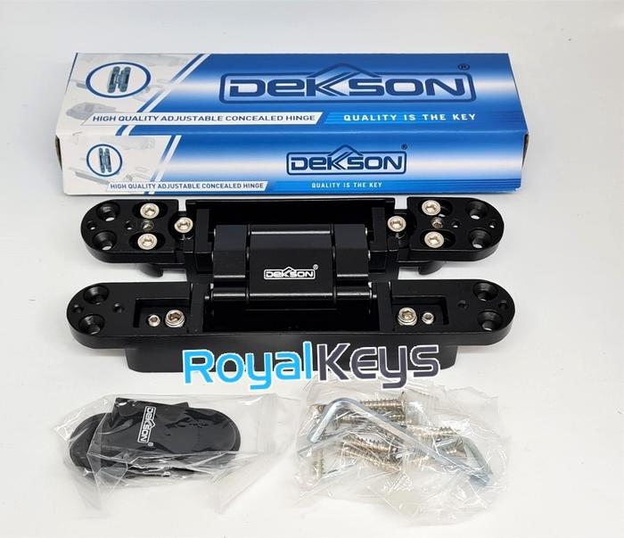 Jual Engsel Tanam Pintu Dekkson D40 D80 D120 Hitam Dekson Concealed ...