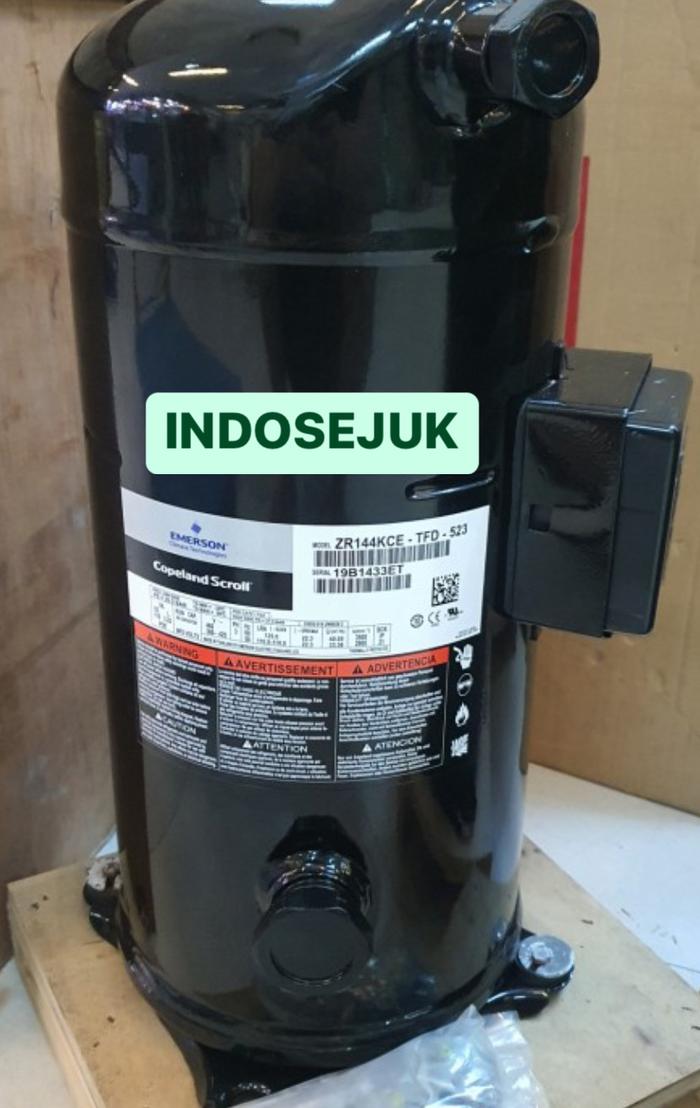 Jual KOMPRESOR COPELAND ZR144KCE-TFD-523 12,5PK R407 / COMPRESSOR AC ...