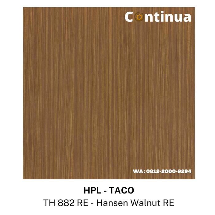 Jual HPL TACO TH 882 RE HANSEN WALNUT - Jakarta Timur - TOKO CONTINUA ...