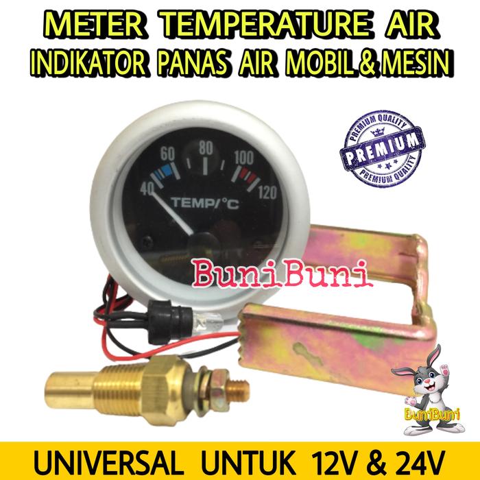 Jual Meter Ampere Temperatur / Suhu Panas Air Mobil - Mesin (TANPA ...