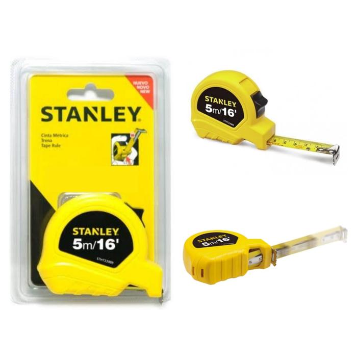 Jual STHT33989 METERAN MEASURING TAPE BASIC 5M 5 M METER X 19 mm ...