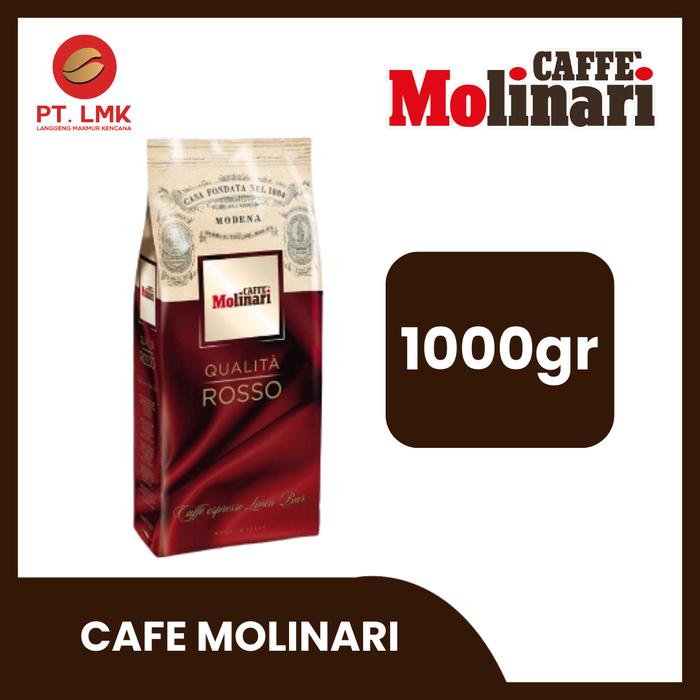 Jual Caffe Molinari Coffee Rosso Blend Biji Kopi 1 Kg - Jakarta Pusat - Langgeng Makmur Kencana ...