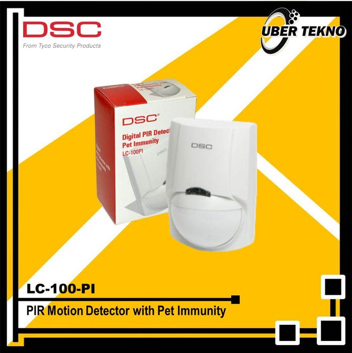 Jual PIR Motion Detector with Pet Immunity DSC LC-100-PI Alarm Sensor ...
