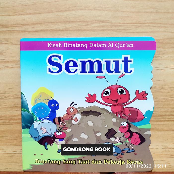 Jual Buku Cerita Anak Muslim Kisah Binatang Dalam Al Quran Semut ...