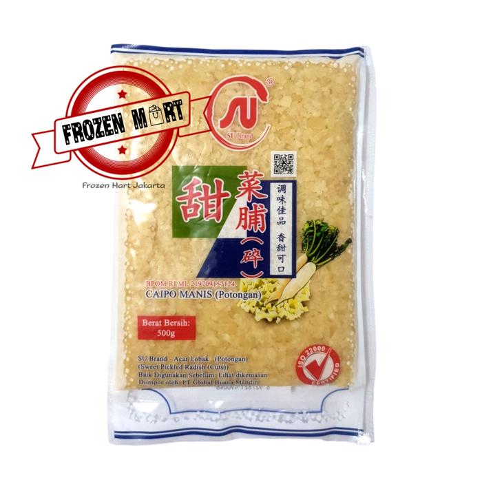 Promo SU BRAND Caipo Manis / Acar Lobak / Chaipo/ Sweet Pickled Radish ...