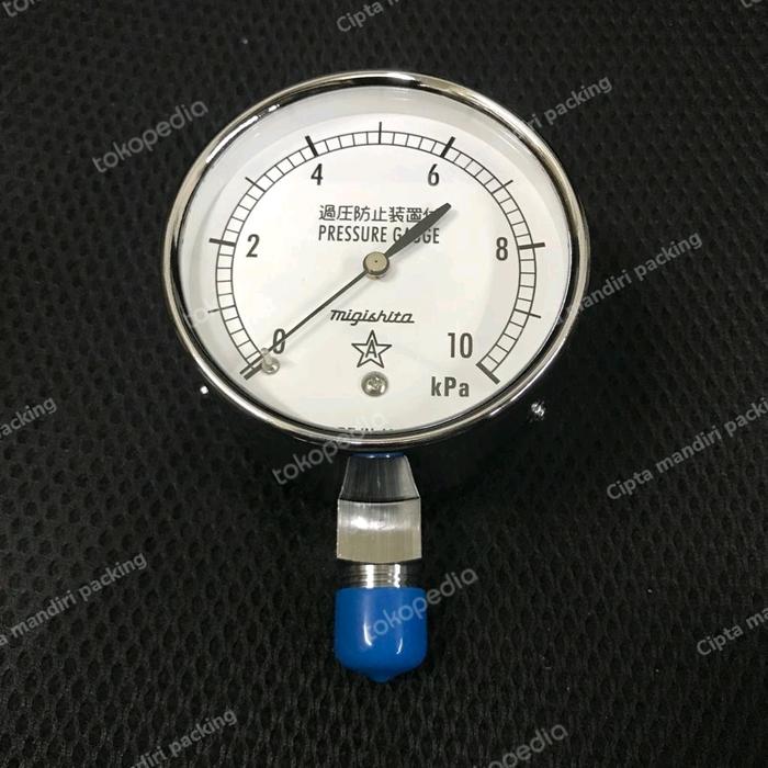 Jual Pressure gauge migishita japan 10 kpa size 3 inch - Jakarta Barat - Cipta mandiri packing ...
