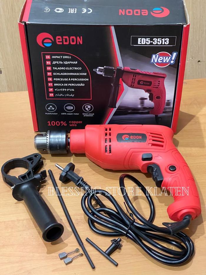 Jual IMPACT DRILL EDON ED5-3513 NEW / BOR 13MM EDON - Kab. Klaten - Blessing Store Klaten ...