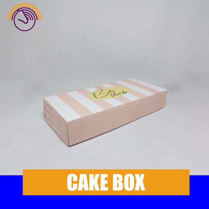 Jual Cake Box - Kotak Kue Kertas - Kotak Brownies - Tempat Roti ...