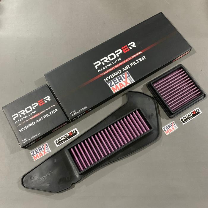 Promo Paket Filter Udara CVT Hybrid Proper Racing Line Yamaha XMAX X ...