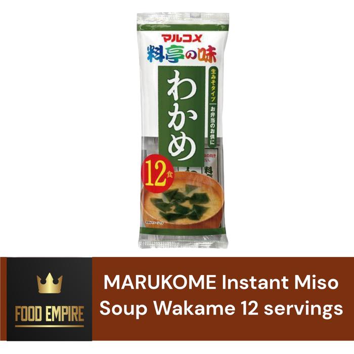 Jual MARUKOME Instant Miso Soup | Nama Misoshiru Ryotei No Aji Wakame ...