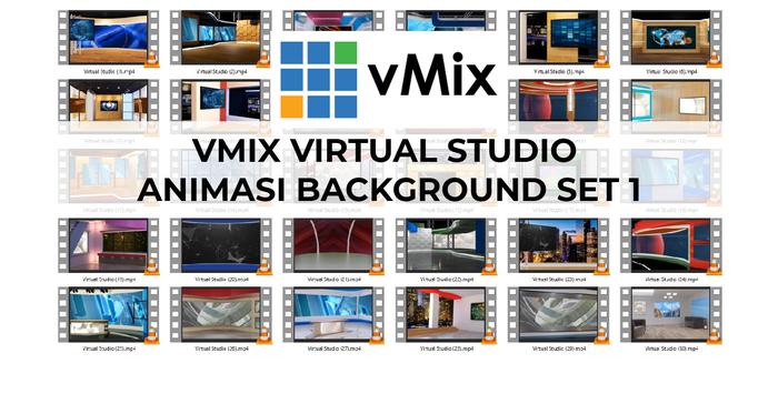 Jual VMIX VIRTUAL STUDIO ANIMASI BACKGROUND SET 1 - Kota Bandar Lampung ...