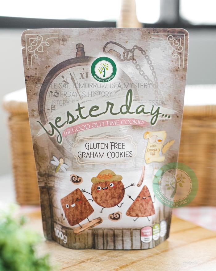 Jual YESTERDAY - GLUTEN FREE GRAHAM COOKIES 100GR - Kota Cimahi ...