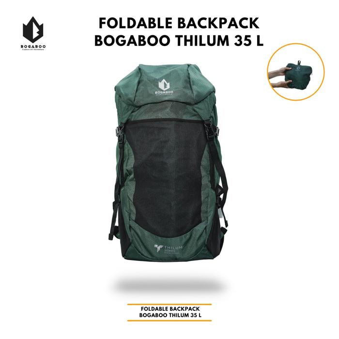 Promo BISA COD Tas Ransel Lipat Kapasitas 35 Liter Ultralight - Tas ...