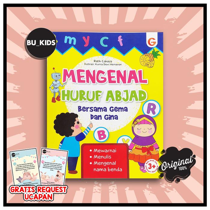 Jual Buku Anak Mengenal Huruf Abjad Untuk Tk dan Paud - Kota Depok ...