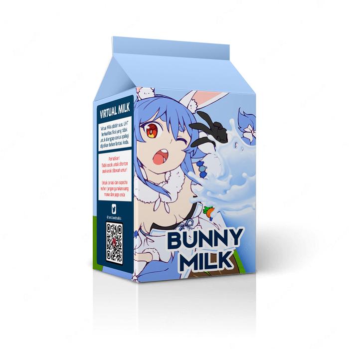 Jual Papercraft Kotak Susu : Usada Pekora Hololive - Bunny Milk - Kota ...