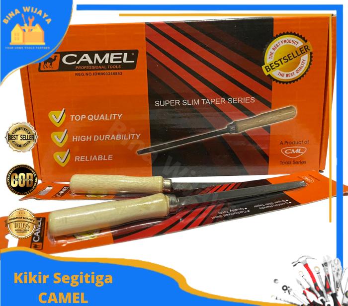 Jual Kikir Gagang Kayu Camel/Kikir segitiga CAMEL/Kikir Pengasah ...