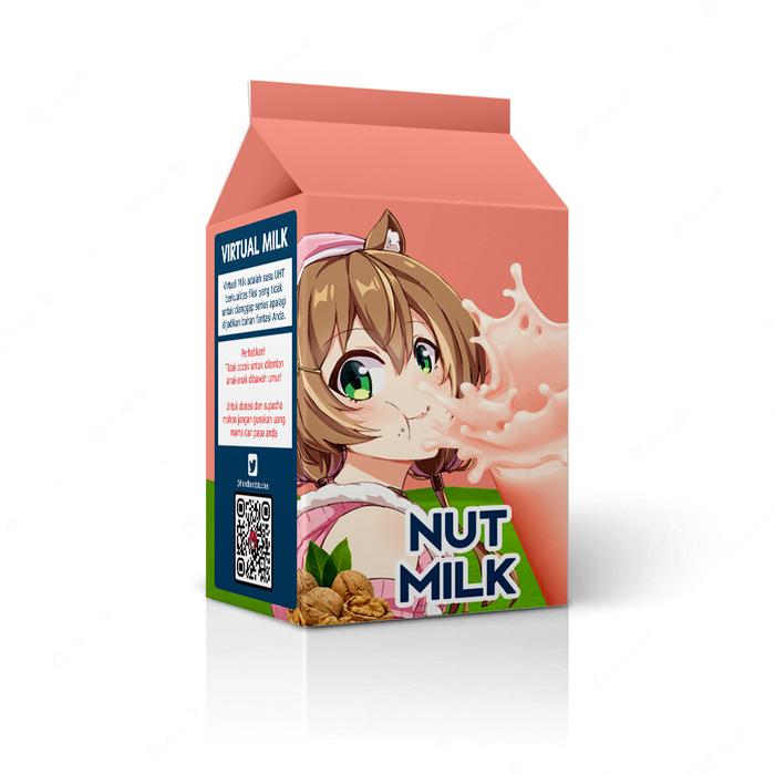 Jual Papercraft Kotak Susu : Ayunda Risu Hololive ID - Nut Milk - Kota ...