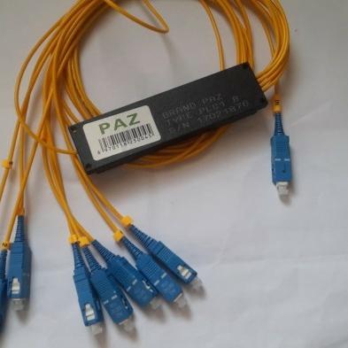 Jual Passive splitter / pasif spliter 1-8 mini modular merk PAZ fiber ...