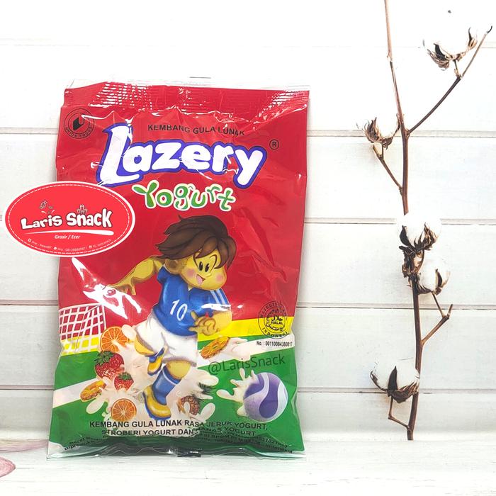 Jual Lazery Yogurt Permen Lunak/Kembang Gula Lunak Rasa Yogurt (isi 40 ...