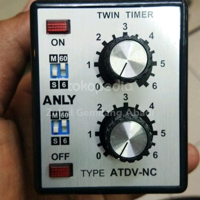 Jual ATDV-NC (110/220VAC), TWIN TIMER MULTI RANGE, ANLY - Jakarta Barat - Zuhal Gemilang Abadi ...