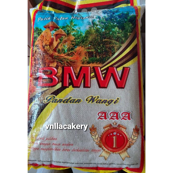 Jual Beras Pandan Wangi Super Cap BMW AAA 10 kg (Khusus Grab & Gojek ...