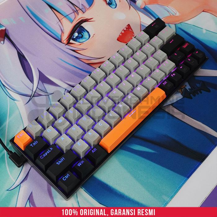 Jual Gamen Titan Iii Rgb Pbt Keycaps - Mechanical Gaming Keyboard Di ...