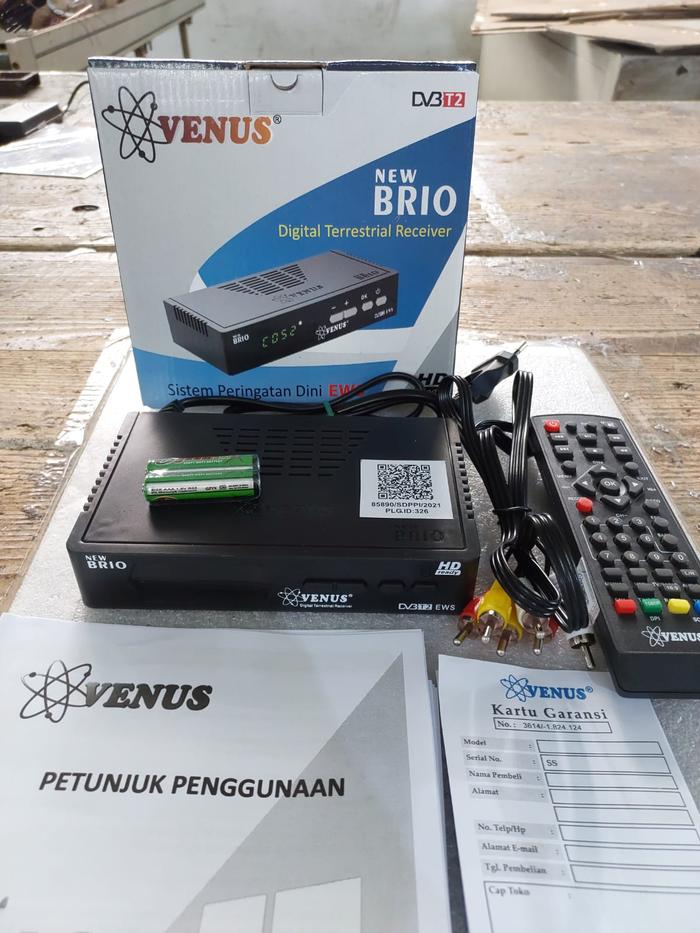 Jual Set Top Box Tv Digital Dvbt2 / Dvb-t2 Polytron / Venus Brio Ews Di Seller Noelle ...