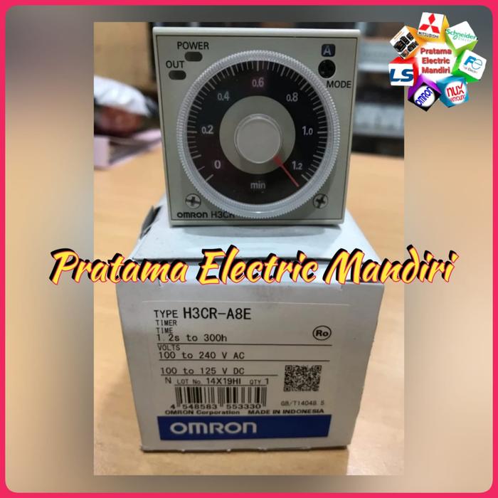 Jual OMRON TIMER H3CR-A8E 100-240VAC / 100-125VDC H3CR A8E ORI ORIGINAL ...