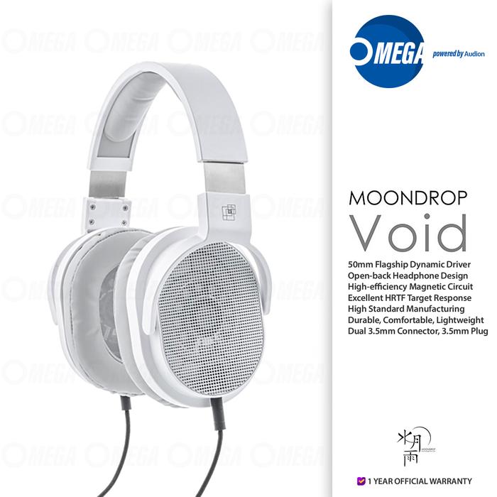 Jual MOONDROP VOID 50mm Flagship Dynamic Driver Open-back Monitor ...