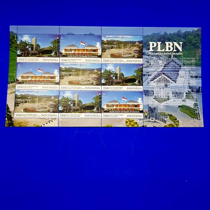 Jual Perangko/Prangko INDONESIA PLBN (POS LINTAS BATAS NEGARA) Fullsheet - Jakarta Pusat ...