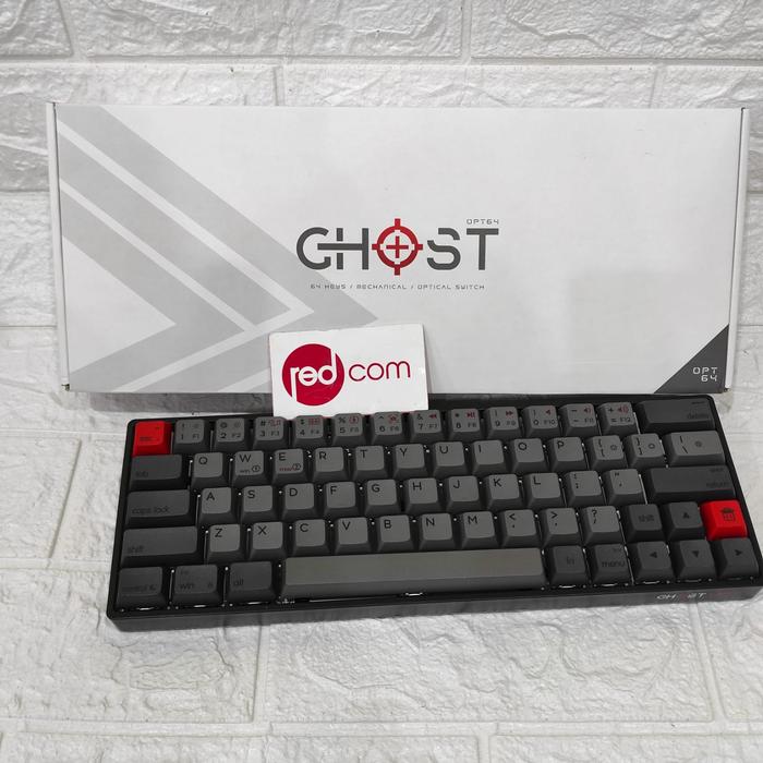 Promo Keyboard Gaming GHOST Paradox GH64 GSA PBT Dye Sublimation ...