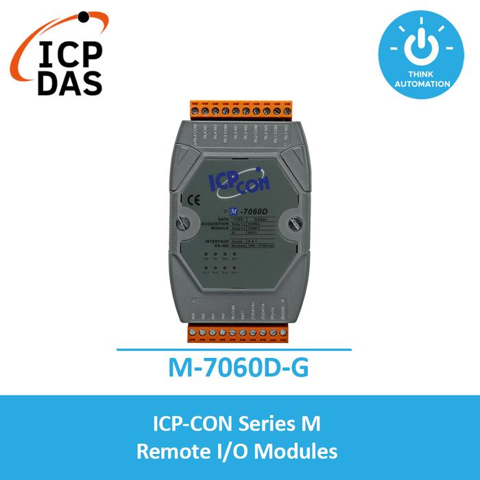 Jual ICP DAS Remote I/O RS-485 | M-7060D-G-CR - Kab. Bekasi - Think Automation | Tokopedia