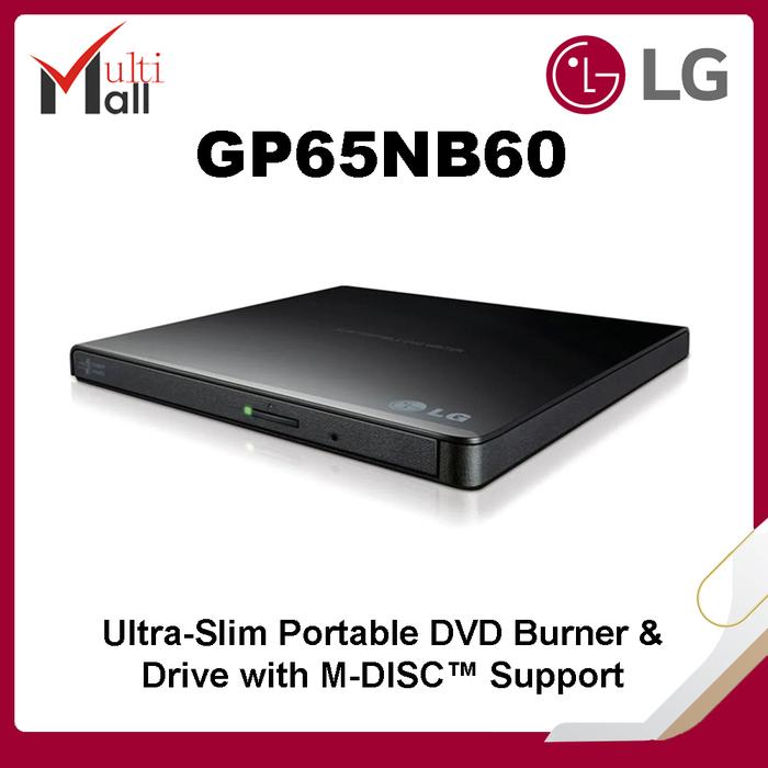 Jual OPTICAL DISK DRIVE LG DVD WRITER 8X EXT SLIMPORTABLE GP65NB60 ...