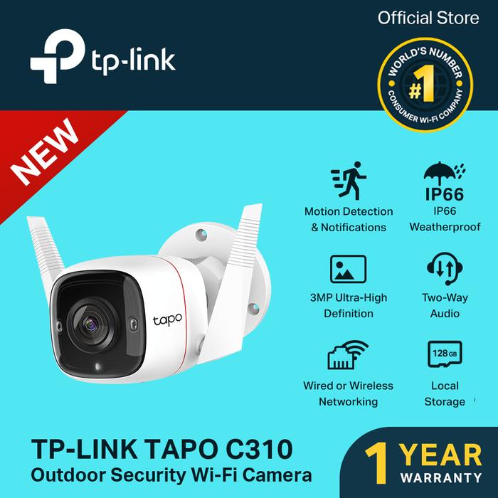 Jual TPLINK Tapo C200 HD 2MP Pan/Tilt Home Security CCTV Wifi IP Camera Kamera Cam - C310 ...