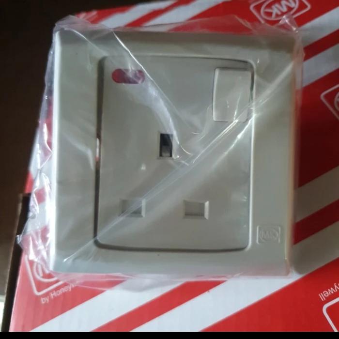 Jual Stop kontak AC MK TYPE S2657 WHI Komplit lampu & Switch - Jakarta ...