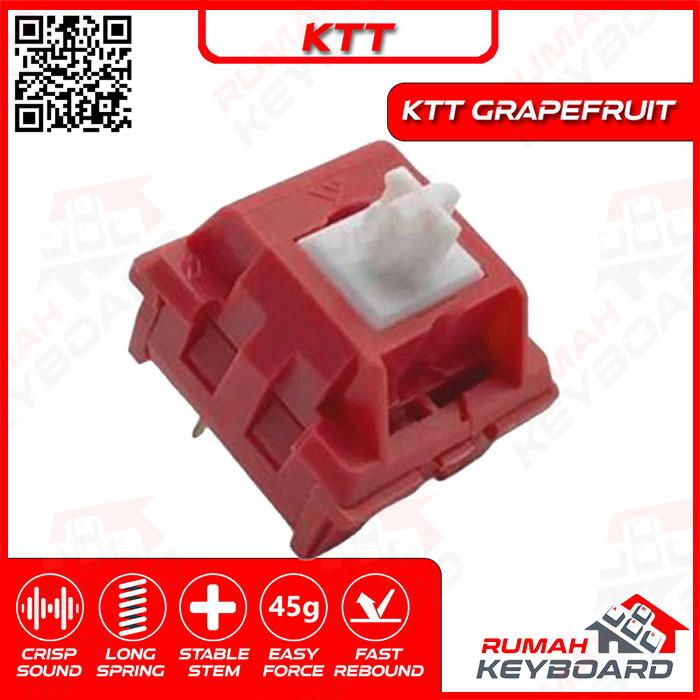 Jual SWITCH - KTT - CONTENT - GRAPEFRUIT - 3 PIN - 45g - PCB MOUNT - Jakarta Barat - Rumah ...