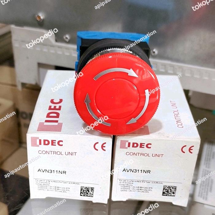 Jual IDEC AVN311NR Emergency Push Button 30mm - Kab. Tangerang ...