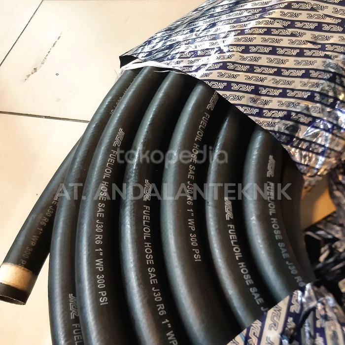 Jual Selang Ncr fuel Oil Sae J30 R6 1 inch 25 x 36 mm 1 Roll 50 Meter - Jakarta Barat - AT ...
