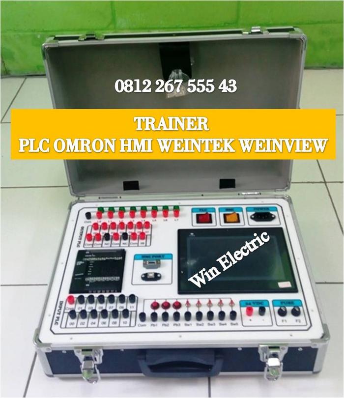 Jual TRAINER PLC HMI PLC OMRON DENGAN HMI WEINTEK 7" - Kota Semarang - Win Electric | Tokopedia