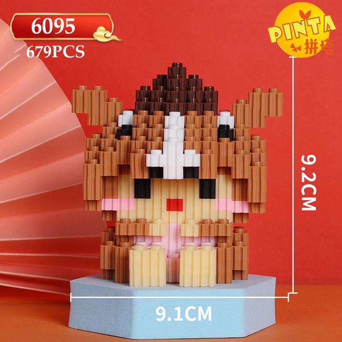Promo Nano Block 12 Shio Series | Mainan Bricks Education Zodiak Cina ...
