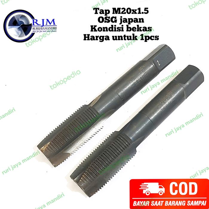 Jual Tap M20x1.5 OSG japan tap mesin n tap manual bukan yamawa - Jakarta Timur - ruri jaya ...