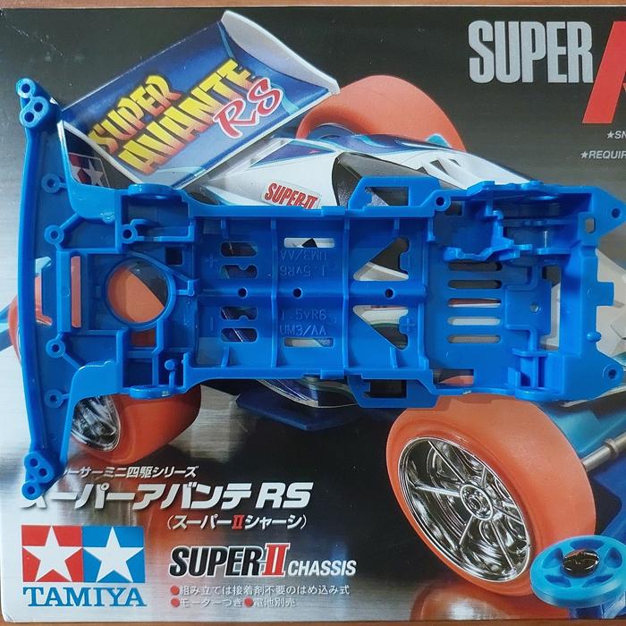 Jual Tamiya Super II Chassis / Super 2 Chassis Original - Blue - Kab ...