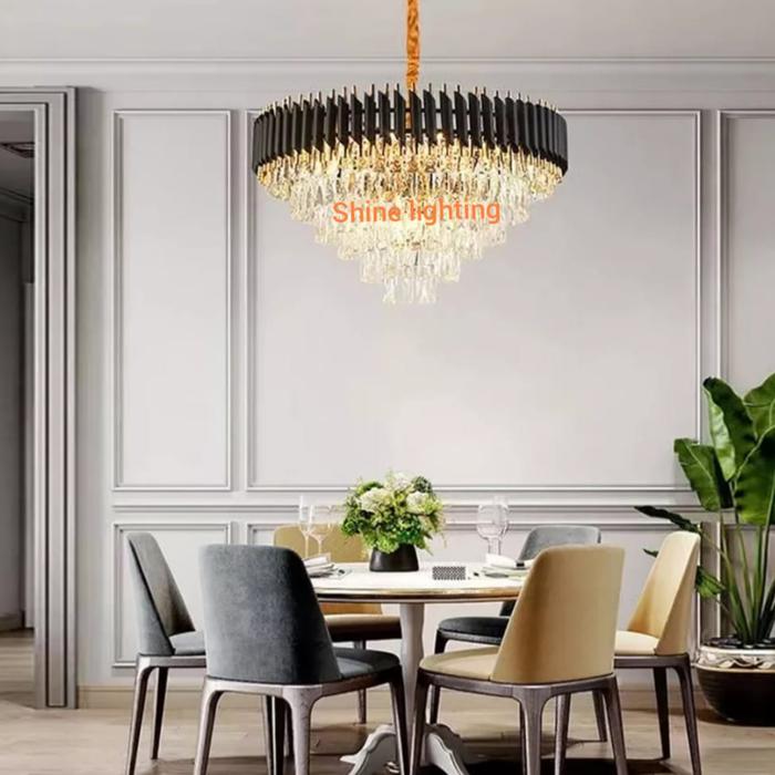 Jual Lampu gantung frame kristal ruang tamu ruang makan tipe 16620/75cm ...