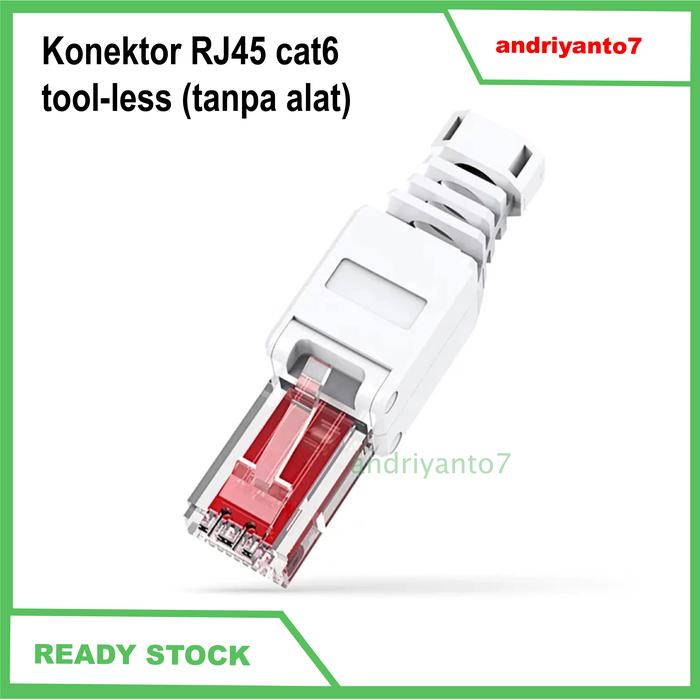 Jual konektor UTP RJ45 Cat6 Tanpa Alat - Kota Depok - andriyanto7 ...