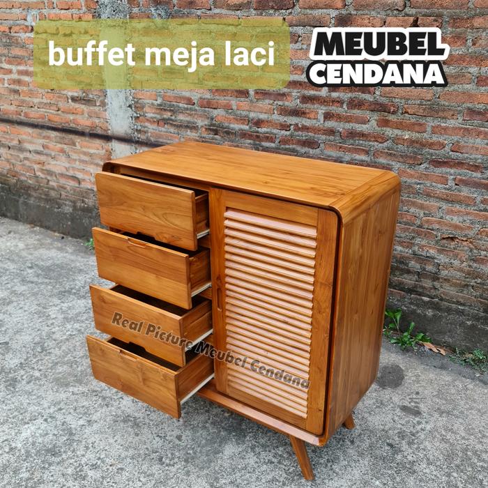 Jual Meja laci minimalis kayu jati , meja nakas minimalis asli jati ...