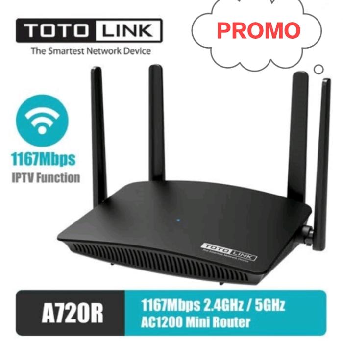 Jual TOTOLINK A720R AC1200 Wireless Dual Band Router - Jakarta Utara ...