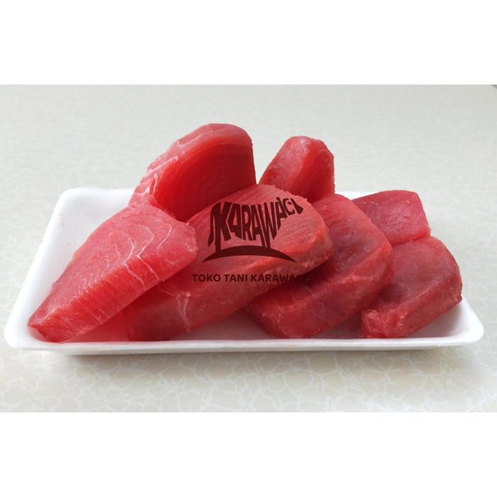 Jual Ikan Tuna Fillet Steak / Tuna Fish Sushi Grade @500gr - PREMIUM ...
