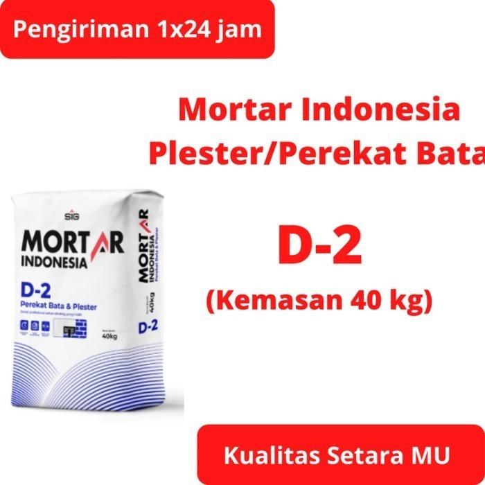 Jual Mortar indonesia d2 40kg Acian Plasteran / Semen Aci PLester 40kg ...