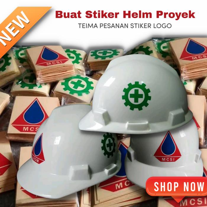 Jual Stiker Helm Proyek Stiker Helm apd custom - Kab. Tasikmalaya ...