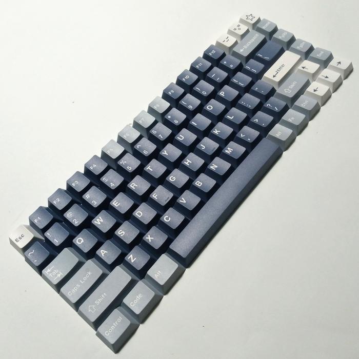 Jual Keycaps Yongqiu Double Shot Fishing Colorways Cherry Profile ...